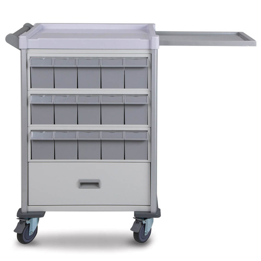 Viva 30 Dosage Medication Cart - Carequip Pty Ltd : Carequip Pty Ltd