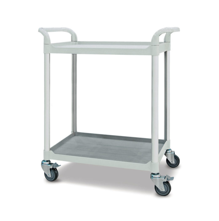 Service Cart - 2 Shelves - Carequip Pty Ltd : Carequip Pty Ltd